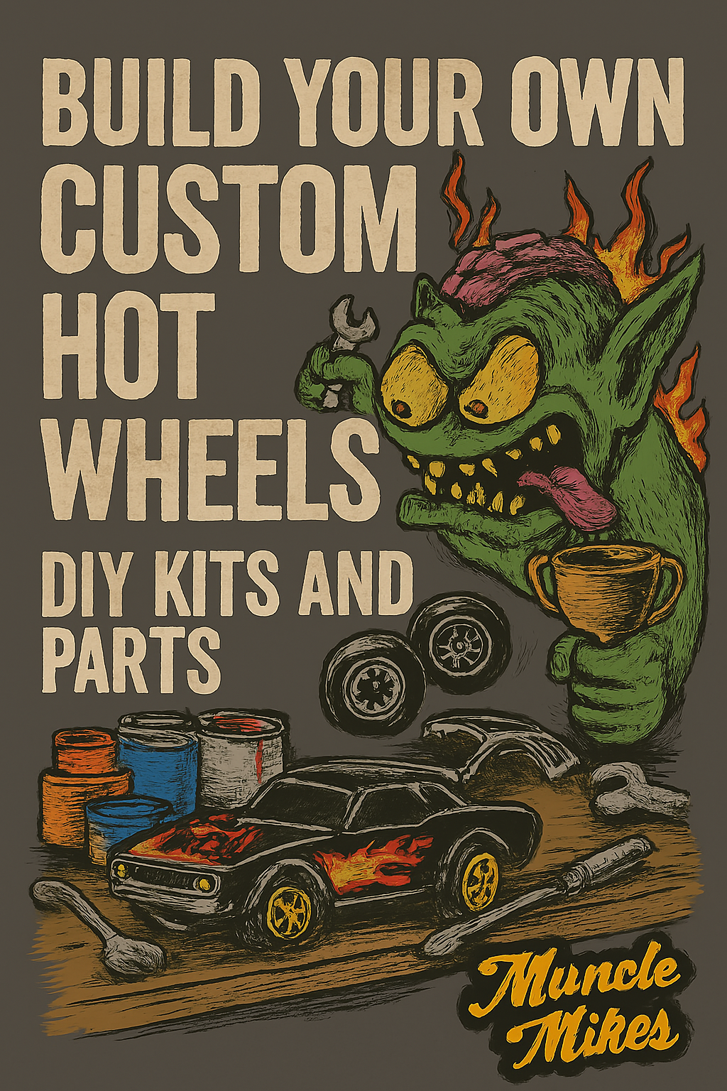 Build Your Own Hot Wheels - Hot Wheels DIY Kits – Muncle Mikes