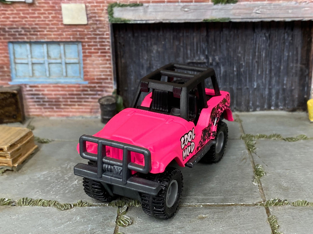 Matchbox Pink Jeep